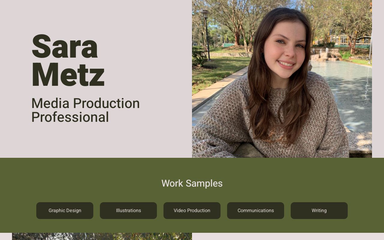 Sara Metz - Portfolio